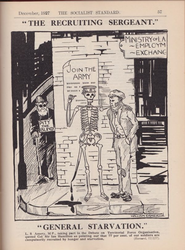 “The Recruiting Sergeant” – worldsocialism.org/spgb