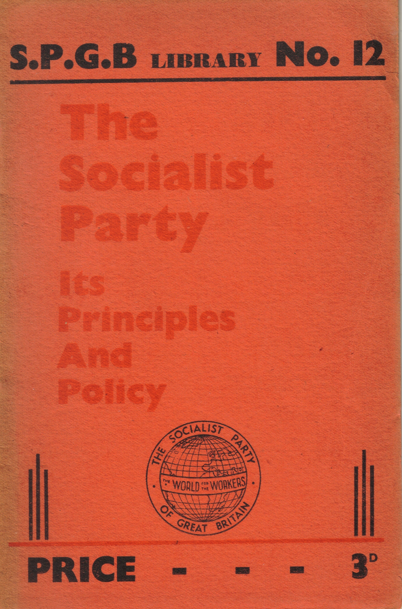 The Socialist Party – Its Principles and Policy 1934 – The Socialist ...
